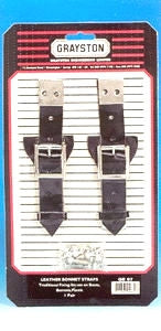 Leather Bonnet Straps – Simpson Race Products